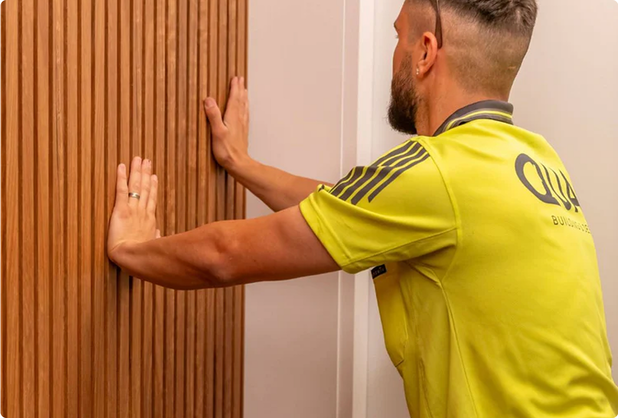 Spotted Gum - Waterproof Slat Pro Wall Panel – Woodspace