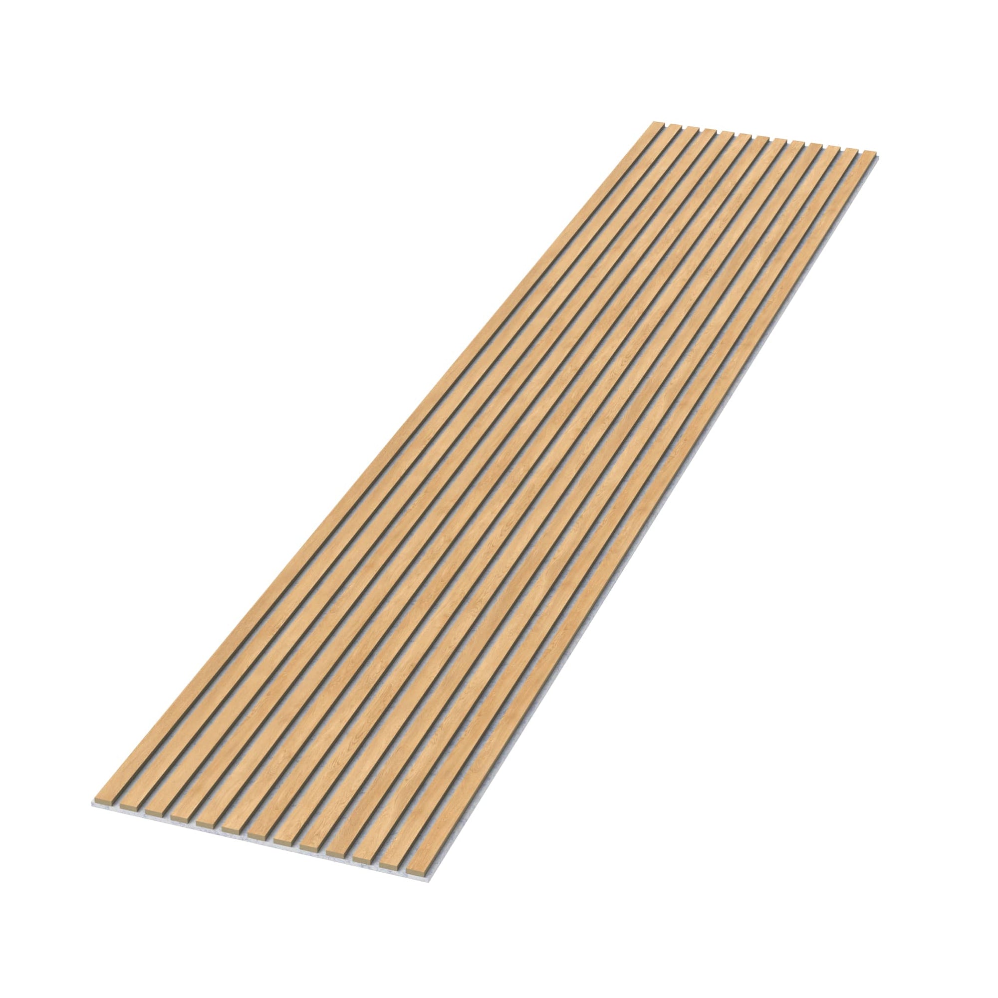 Natural oak (on light felt) Acouwood Wood Wall Panels – Woodspace