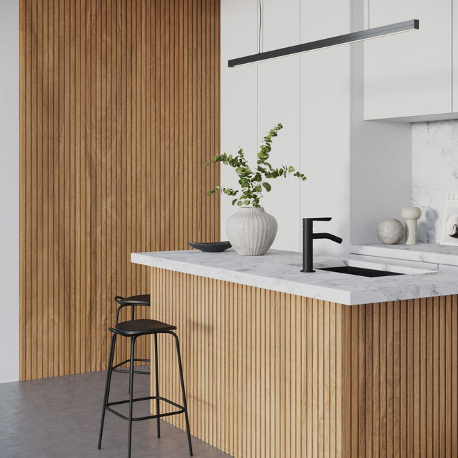 Spotted Gum - Waterproof Slat Pro Wall Panel – Woodspace